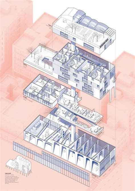Pujades Architecture Presentation Architecture Presentation Board Layout Architecture
