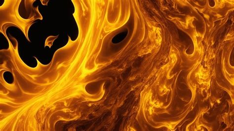 Premium Ai Image Fire Background