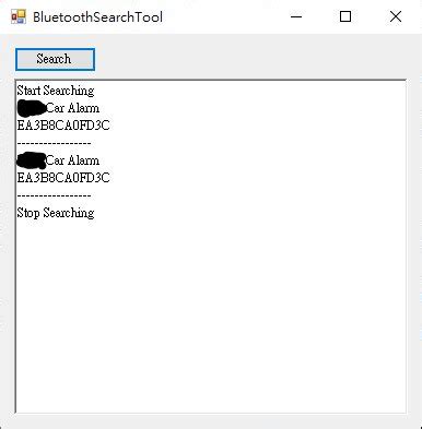 C Feet Net Can T Detect Bluetooth Device Stack Overflow