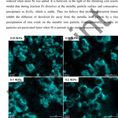 Sem Eds Oxygen Mapping Of Reaction Residues The Oxygen Is Exclusively Download Scientific