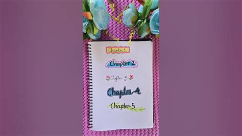 Headings ️💗for School Projects And Assignments 🌿🌷headings Headers