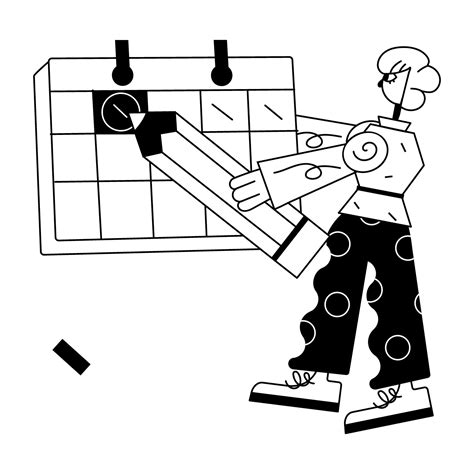 Trendy Scheduling Task 35016809 Vector Art At Vecteezy