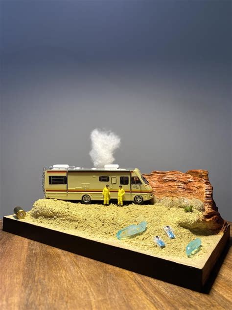 cooking in the desert my breaking bad inspired diorama i m so happy