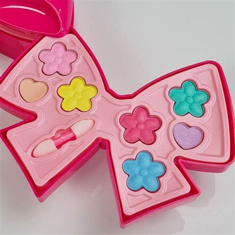 خرید پک لوازم آرایشی بچه گانه سه طبقه مدل پاپیون