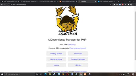 Tutorial Install Composer Di Windows 10 Baraja Coding