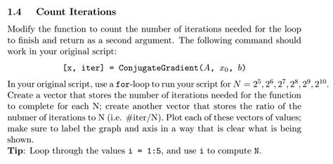 1 4 count iterations modify the function to count the