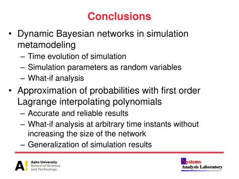 Ppt Simulation Metamodeling Using Dynamic Bayesian Networks In