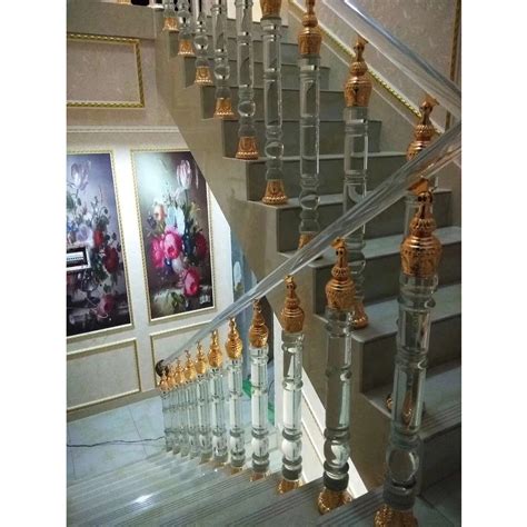 Cheap Price Plexiglass Balustrades Clear Acrylic Columns
