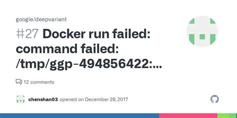Docker Run Failed Command Failed Tmp Ggp Line Type Gsutil Not Found Ndebconf