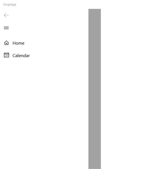 NavigationView Visual Glitch When Setting NavigationViewExpandedPaneBackground To An