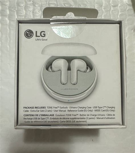 LG Tone Free UV NANO Meridian Audio Earphones On Carousell