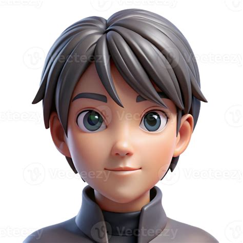 Dramatic Creative A Close Up Portrait Of An Anime Character With
