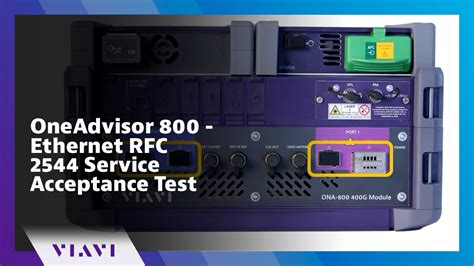 RFC 2544 Ethernet Service Activation Test YouTube
