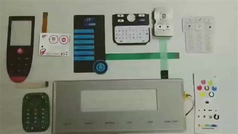 Push Button Membrane Keypad Waterproof Membrane Switch With Led Buy Waterproof Membrane Switch