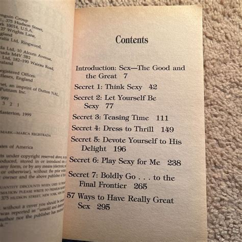 The Seven Secrets Of Really Great Sex By Graham Masterton