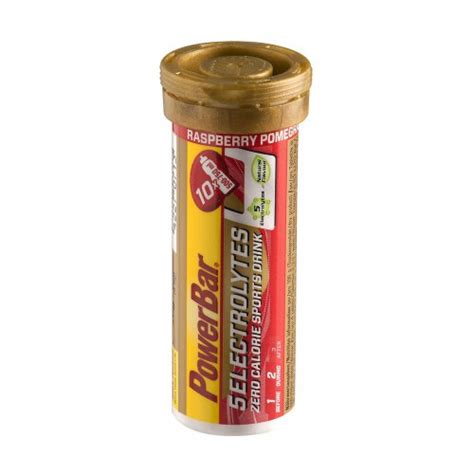 POWERBAR 5 Electrolytes Tabs - Zero Calorie Sports Drink Raspberry Po