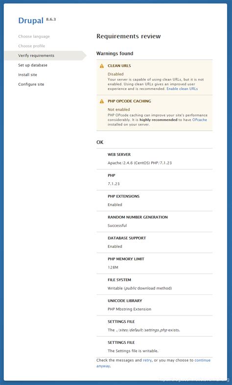 Centos 7 下安装 Drupal 8 （通过 Drush 8）stevenhzhang的博客 Csdn博客