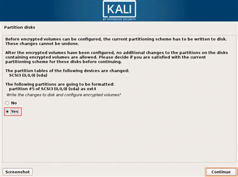 How To Manually Partition And Encrypt Kali Linux It Blog