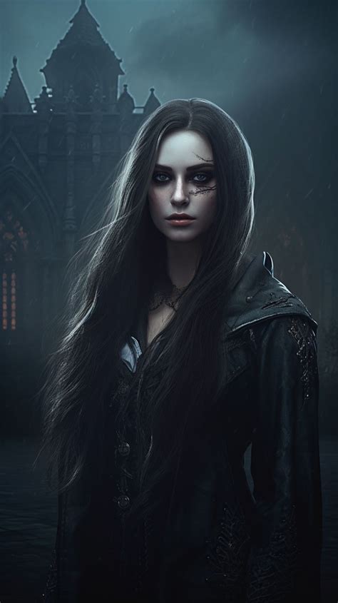 Female Vamp Character Portraits Vampire Novel Female Vampire