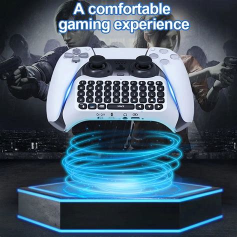Купить Беспроводная клавиатура-контроллер для PS5, перезаряжаемая ...