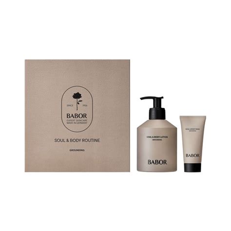 Babor Grounding Soul And Body Routine T Set