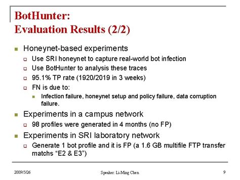 An Introduction Of Botnet Detection Part Guofei