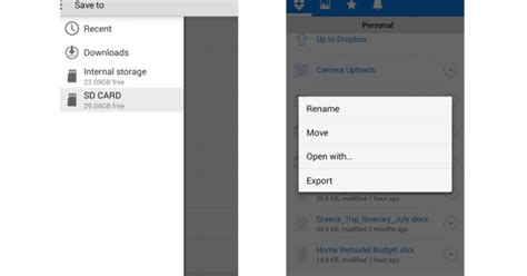 dropbox finally adds support for sd card file transfers