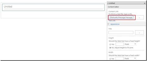 Custom Alert Message On Sharepoint Page Using Content Editor Web Part And Jquery Sharepoint Pals