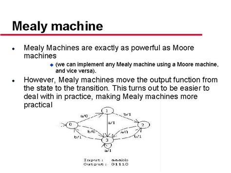 Formal Languages Moore And Mealy Automata Ralf Mller