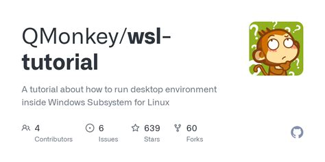 GitHub QMonkey Wsl Tutorial A Tutorial About How To Run Desktop Environment Inside Windows