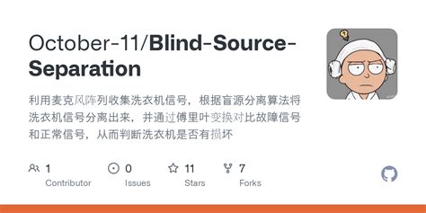 blind source separation ad m at master · october 11 blind source