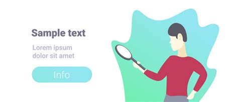 Magnifying Glass Royalty Free Vector Image Vectorstock