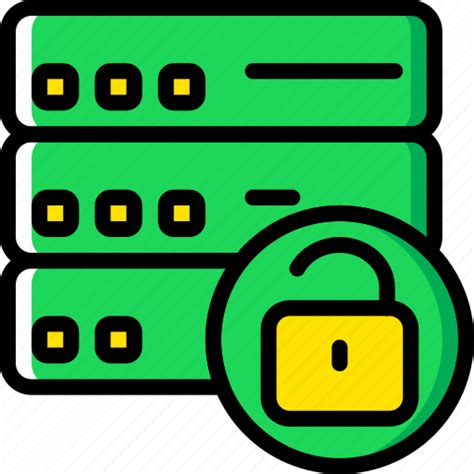 Code Coding Database Development Programming Unlocked Icon