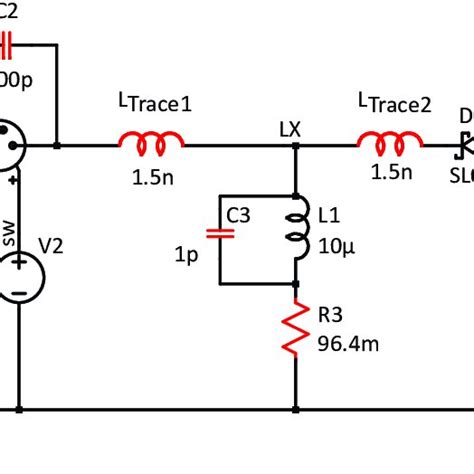 Simulation Model Including Parasitics Download Scientific Diagram