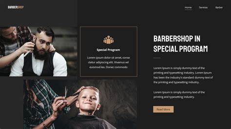 Barbershop Powerpoint Template Presentation Templates Graphicriver