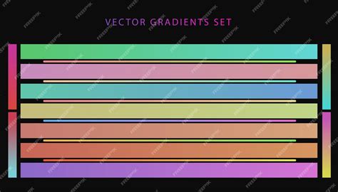 Premium Vector Colorful Gradients Collection 2