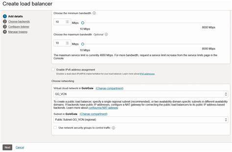 goldengate access using load balancer oraclegg