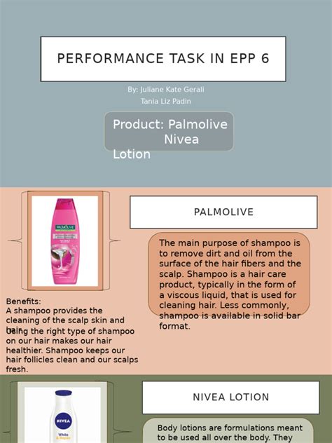 Performance Task In Epp 6 Pdf