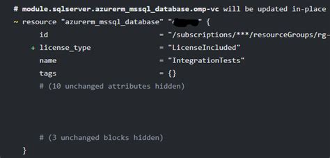 Azurermmssqldatabase Seems To Not Pick Up Licensetype · Issue 63 · Azureterraform · Github