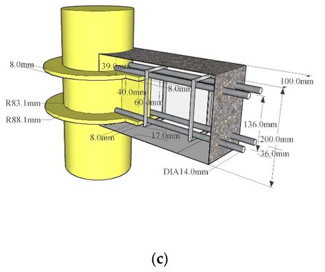 Steel Beam To Circular Concrete Column Connection The Best Picture Of