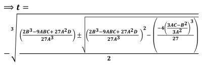 Deriving The Cubic Formula Detailed Steps Included