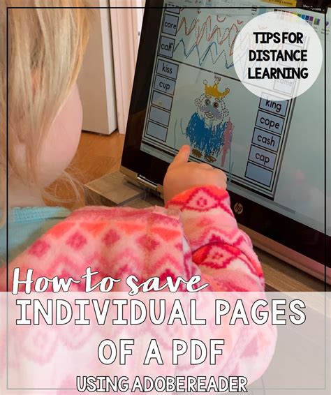 How To Save Individual Pages Of A PDF The Type B SLP