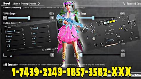 NEW UPDATE BEST SENSITIVITY CODE CONTROL SETTINGS BGMI PUBG MOBILE YouTube