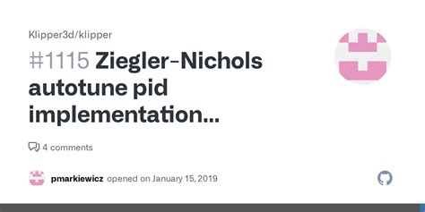 ziegler nichols autotune pid implementation question · issue 1115