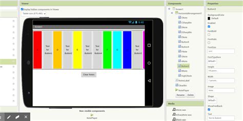 Buttons Not Appearing In Designer MIT App Inventor Help MIT App Inventor Community