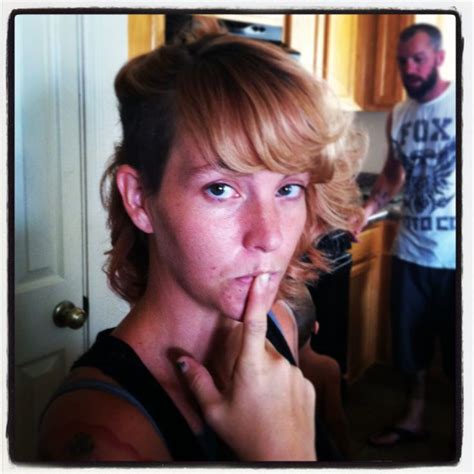 Shaved Side With A Beautiful Curl