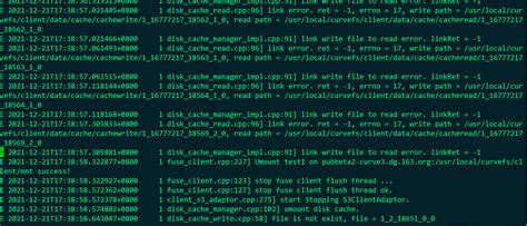 Umount Fs Write Cache Data Is Launched Before Uploading Issue Opencurve Curve GitHub