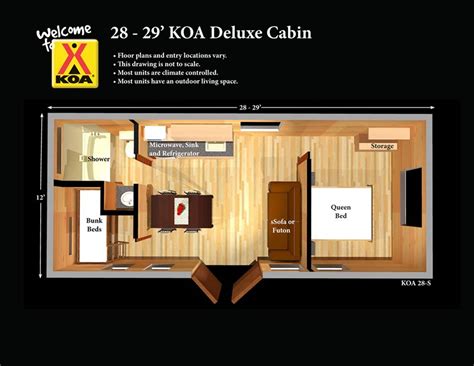 Camping And Deluxe Cabin Rentals In Wilmington Koa