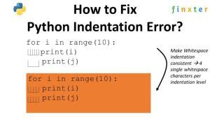 Python IndentationError Unexpected Indent Easy Fix Be On The Right Side Of Change