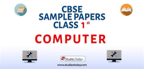 get free cbse sample paper for class 1 computer with solution based on